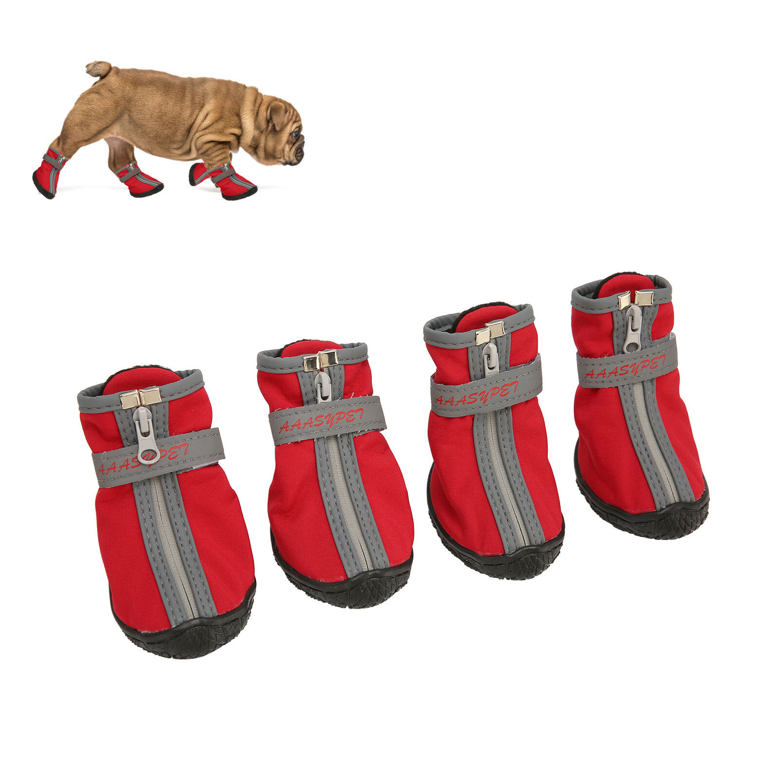 Шт. пинетки для собак, резиновая дышащая, с мягкой подошвой, противоскользящая, водонепроницаемая, износостойкая, походная обувь для собак, для спорта на открытом воздухе, тип 3