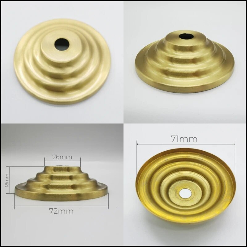 Настольный патрон для светильника, 72x18mm, цвет 72x18mm