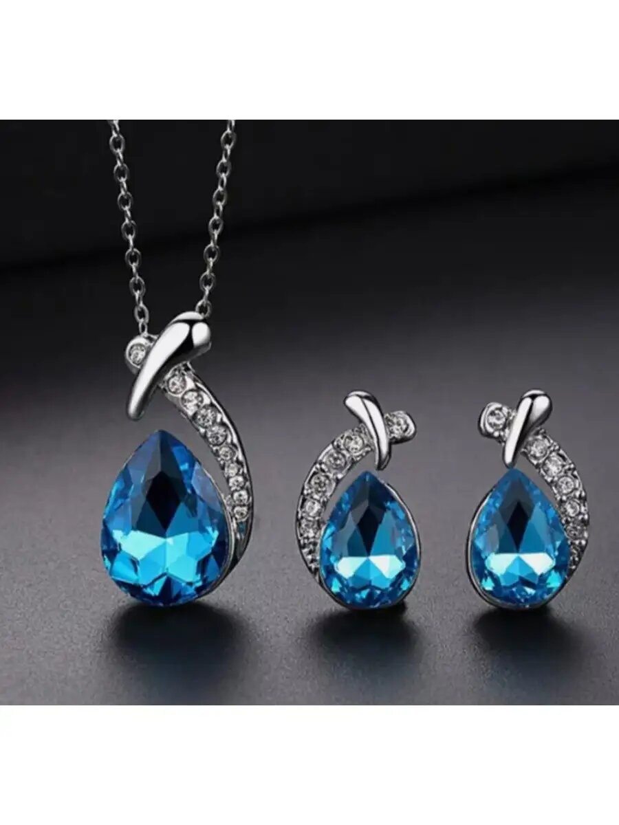 Колье, кристалл