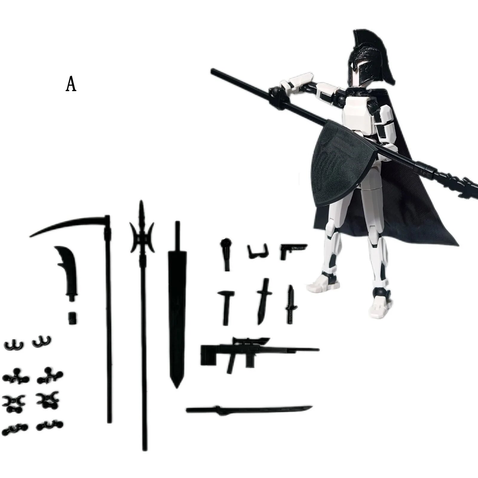 Фигурка T13, многошарнирная подвижная фигурка, напечатанная на 3D-принтере, T13 Lucky 13 Dummy 13 Nova 13 Robot 13, наст