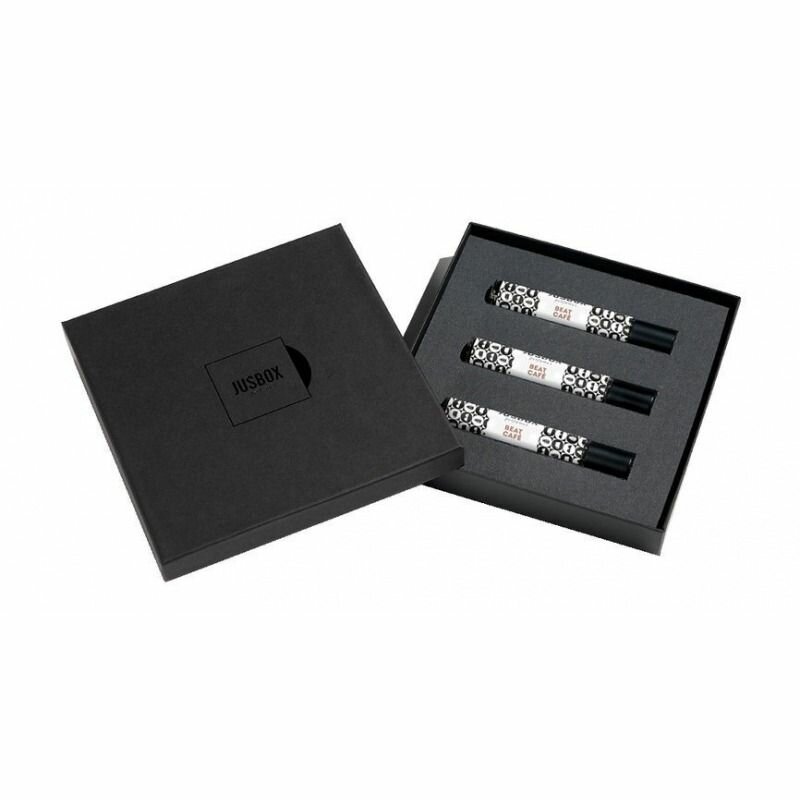 Jusbox beat cafe набор 3x7.8ml парфюмерная вода марка