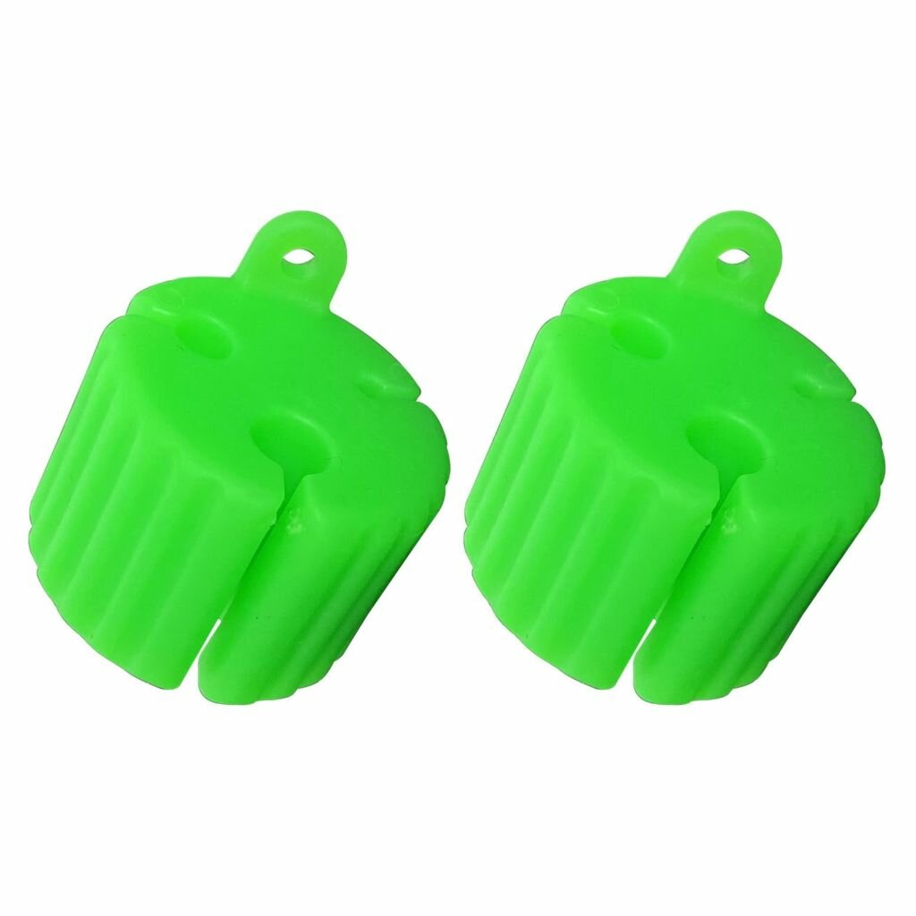 Аксессуары для удилищ, Шарик для связки удочек зеленый, 2шт