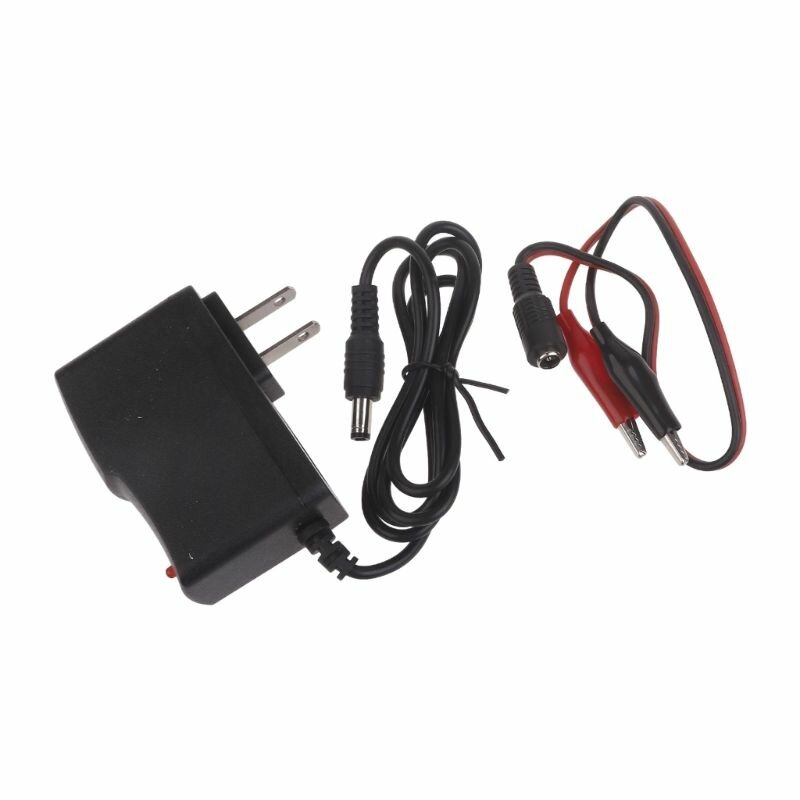 100-240 В в DC3V 1A 5,5x2,1 мм адаптер-преобразователь для 2 батарей AA AAA, блок питания, зарядное устройство, вилка стандарта США