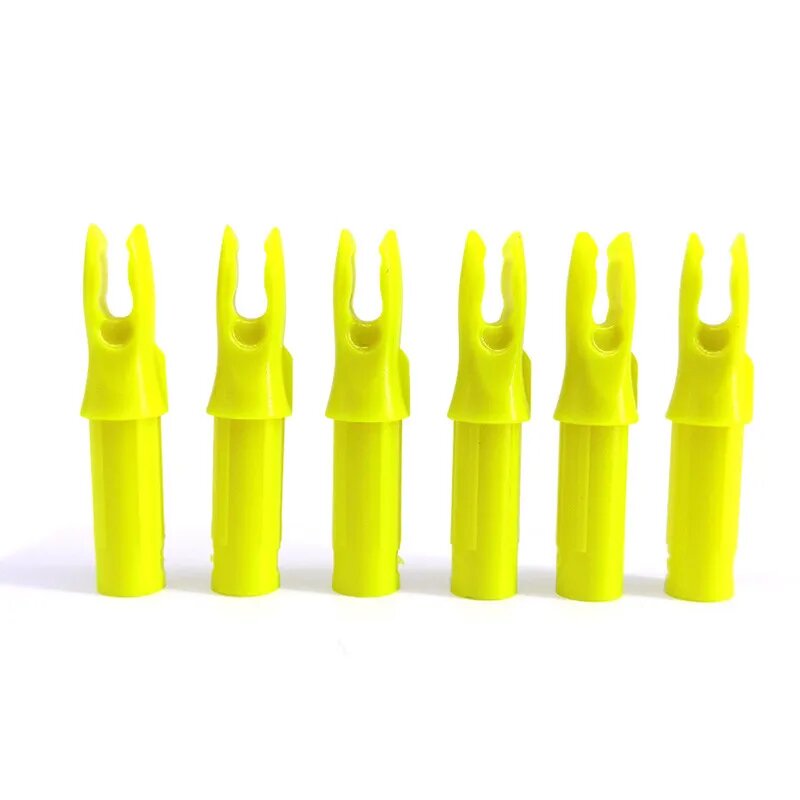 Наконечники для стрел Sharrow, светло-желтые, ID6.2 мм, 30pcs Color8