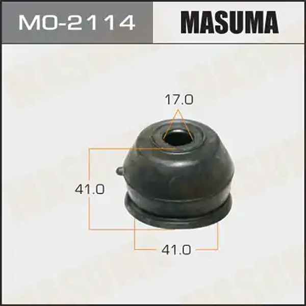 MASUMA MO-2114 (0021637 / 0021638 / 0021639) пыльник шаровой опоры\ Mitsubishi (Мицубиси) Pajero (Паджеро) II v14w-v55w