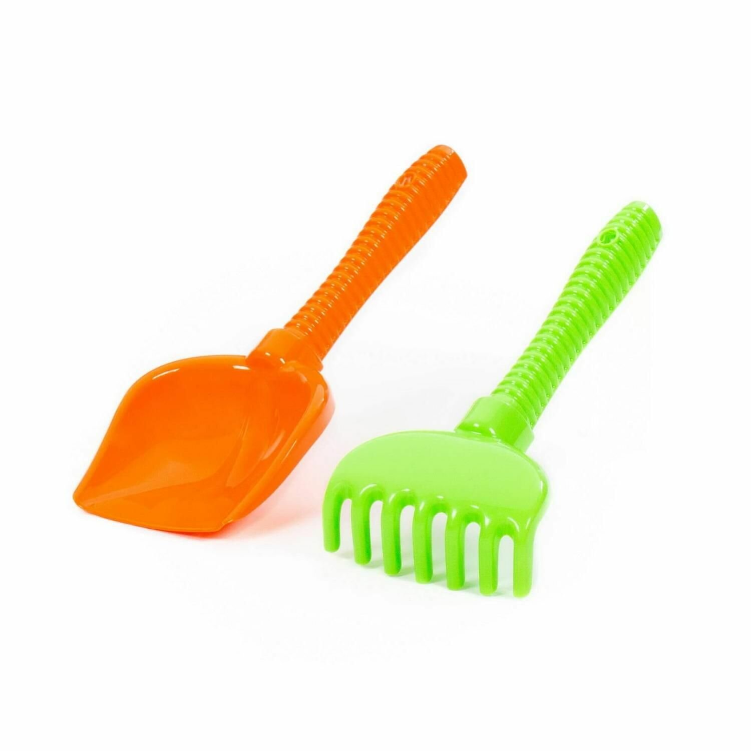 Набор для песочницы Полесье №178: лопата №6, грабли №6 (П-7109-no)