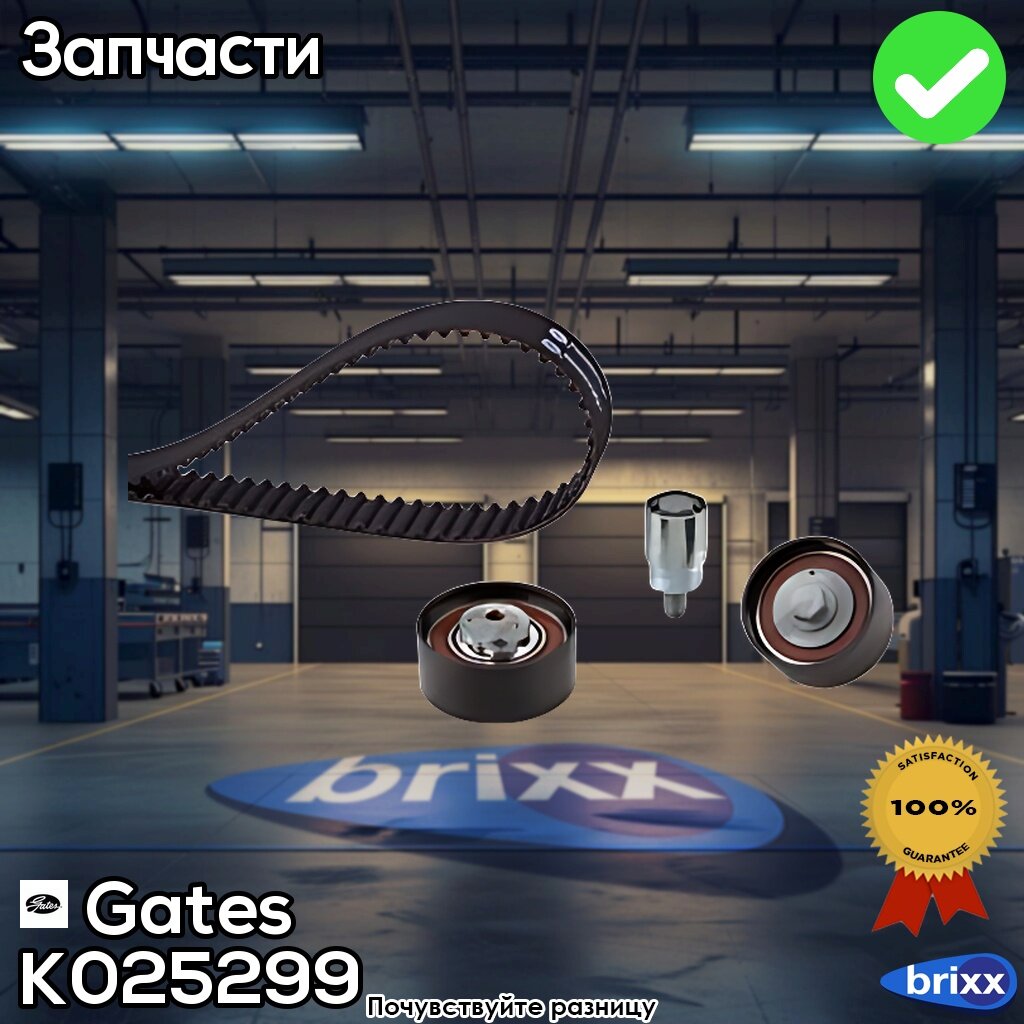 Компл. ремня Грм (Без Вод. насоса) 7883-11520 Chery Fora 04/07-12/12 | Gates арт. K025299