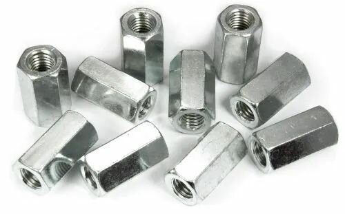 Гайки соединительные DIN 6334 Zn М24, оцинкованное покрытие (5 шт)