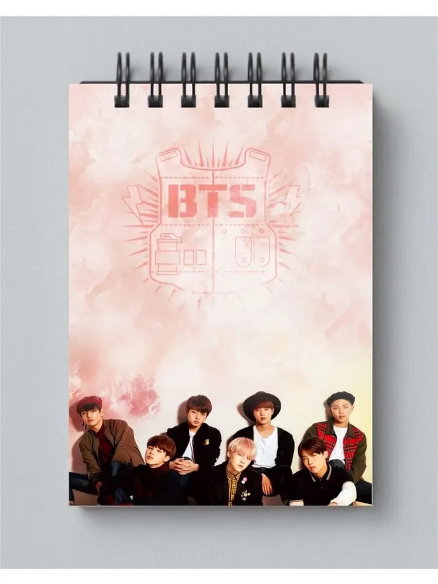 Блокнот BTS, БТС №53, А4