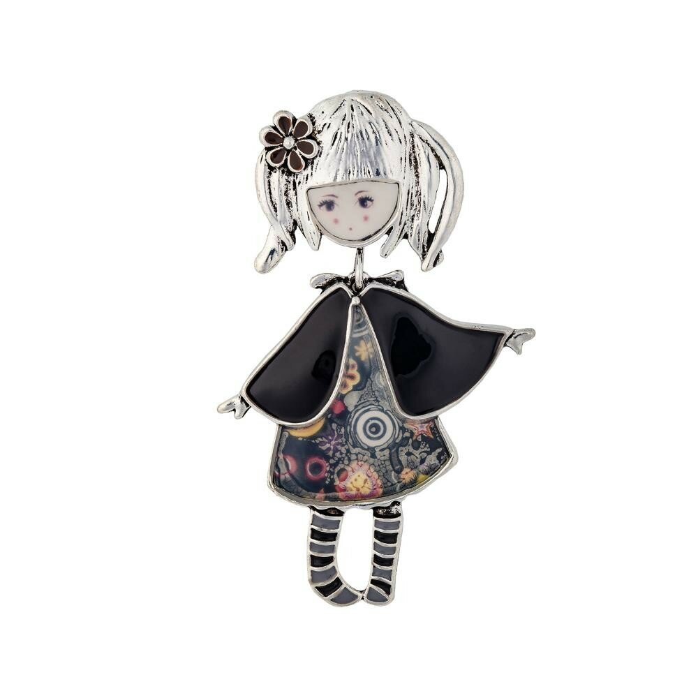 Брошь, эмаль