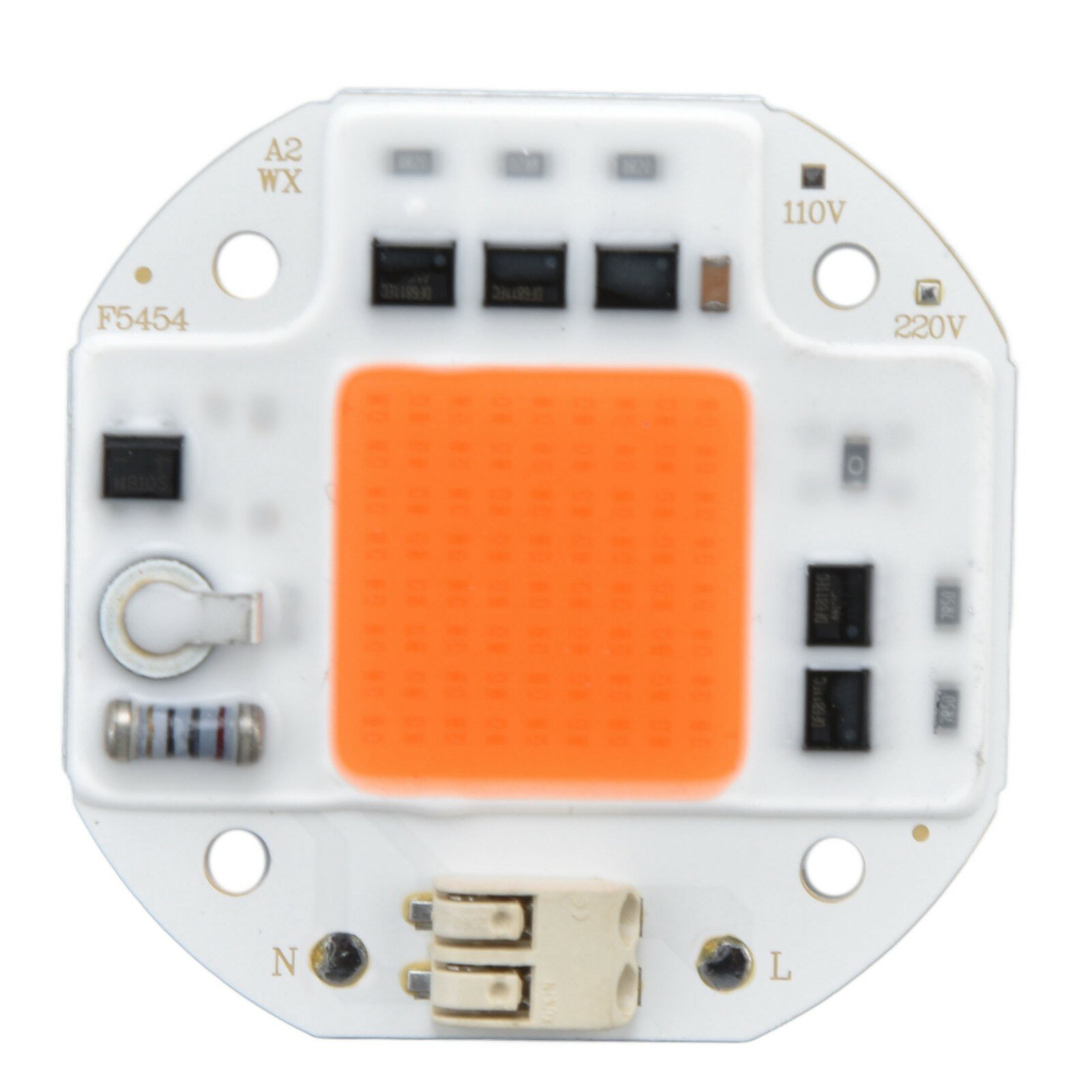 Светодиодный чип -чип Grow Light Bead Светодиодный модуль 110 В Полный спектр 380–800 нм для роста растений DIY