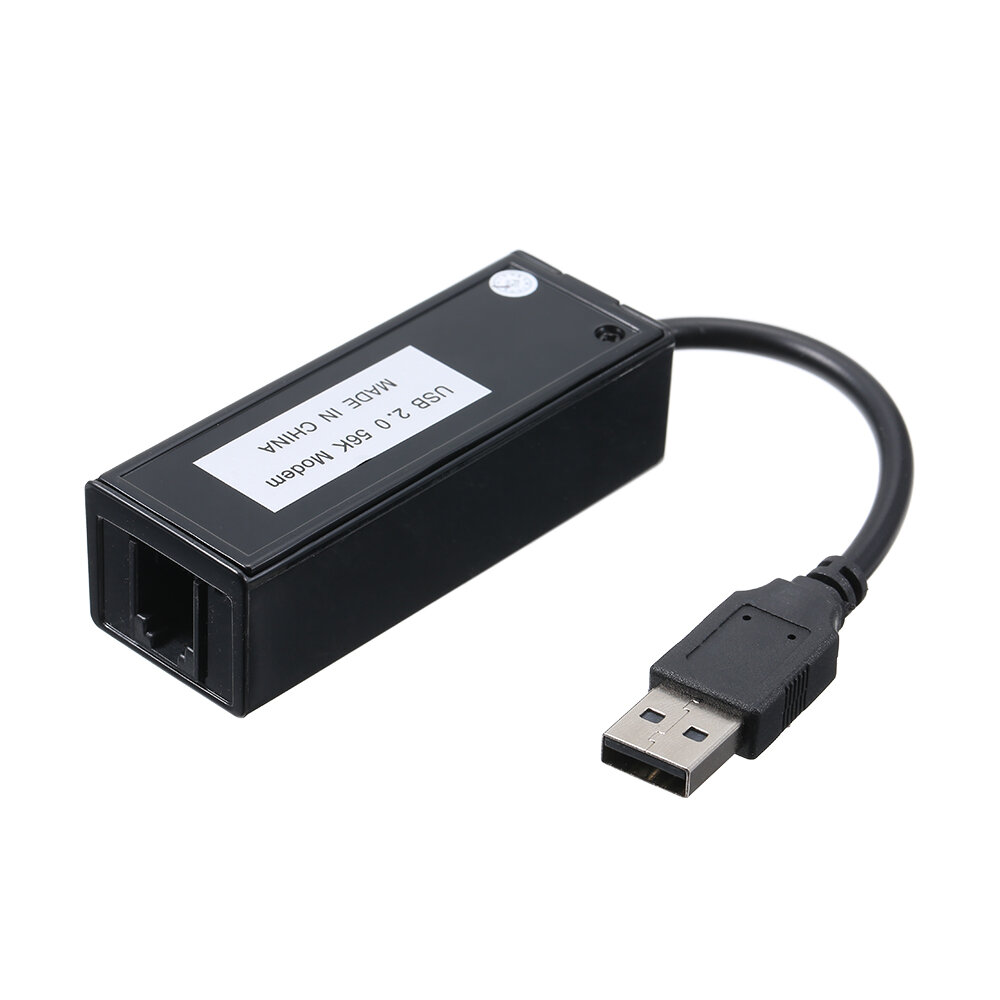Внешний USB 56K v.92 v.90 Diel Up факс модем для Win XP/Vista7/8/10