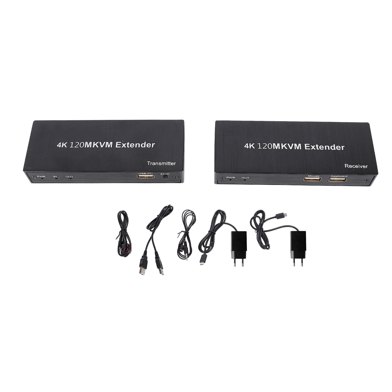 120 м HD мультимедийный интерфейс KVM USB удлинитель передача 4K HD видео через кабель Cat5e 6 7 для мыши и клавиатуры управления дистанционными сигналами EU вилка