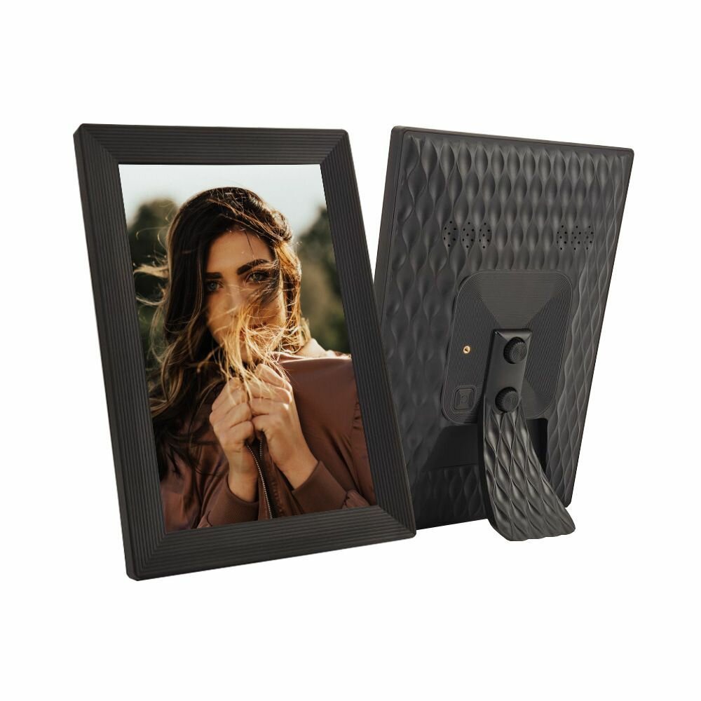 BXF-102 FRAMEO 10,1-дюймовая цифровая фоторамка Smart WiFi 1280x800 IPS с сенсорным ЖК-экраном, мгновенный обмен через приложение Frameo из любого места