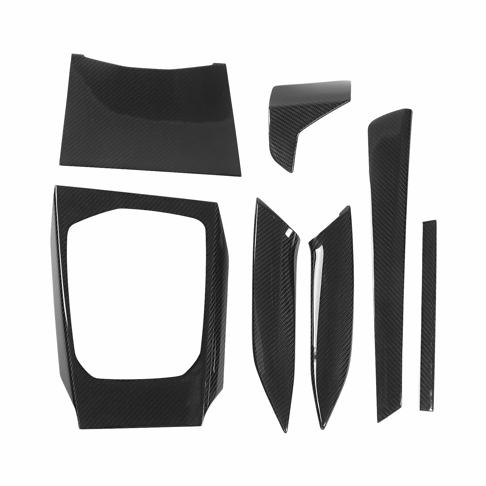7 шт. карбоновая отделка салона для BMW 3 серии (G20) 2019-2021 LHD
