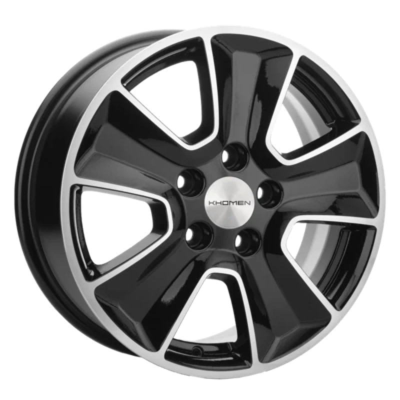 Диск колесный Khomen Wheels KHW1601 (Geely Atlas Pro) 6,5x16 5x114,3 Dia54.1 ET45 цвет Black-FP