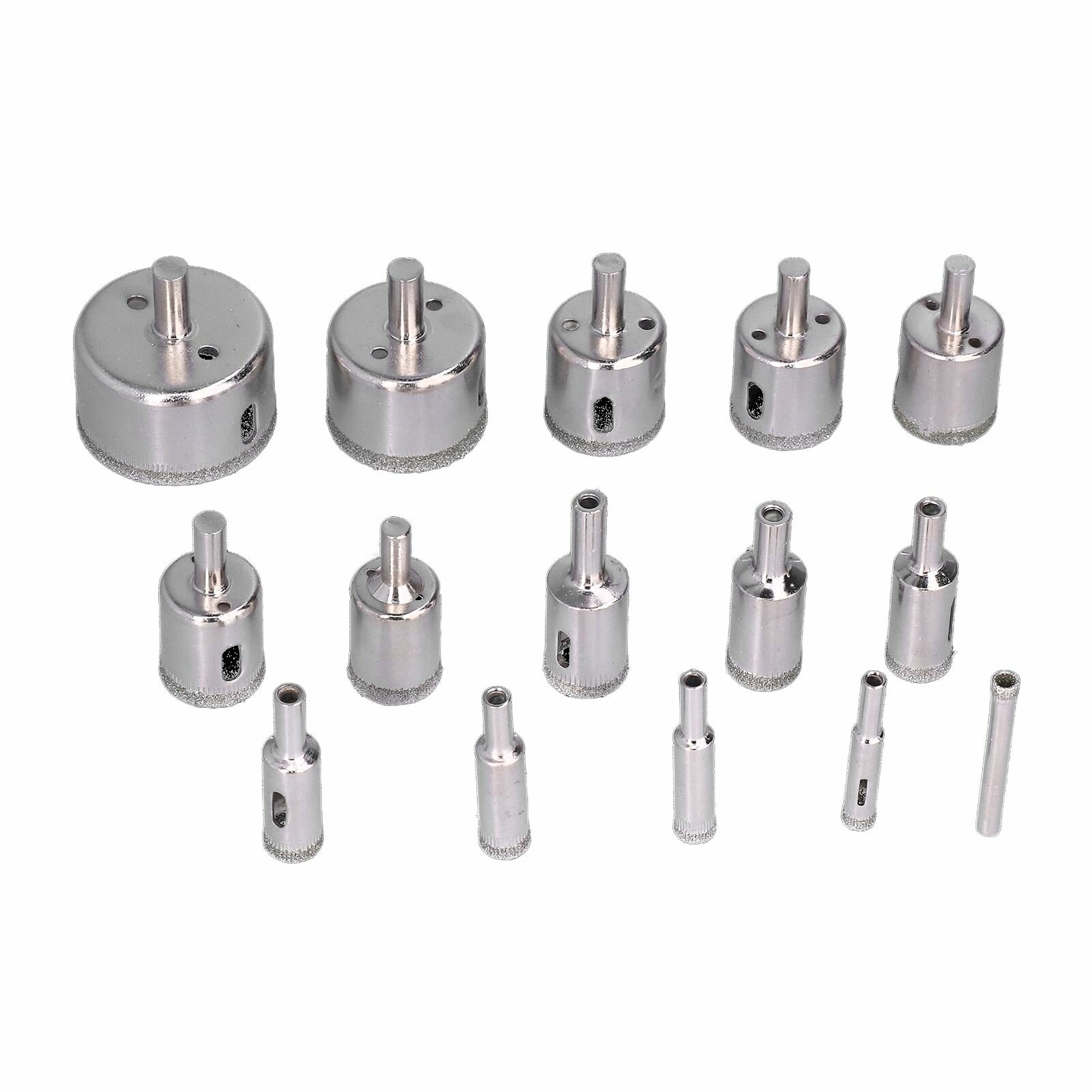 15 шт. алмазных сверл 6 50 мм по мрамору с усиленным крутящим моментом