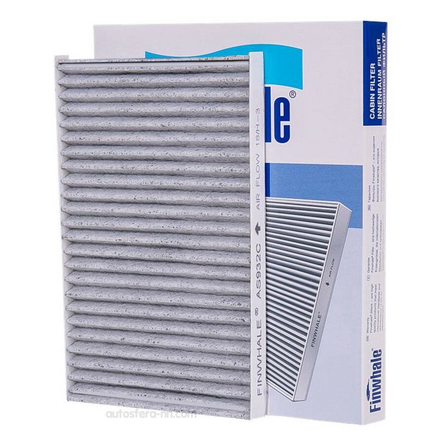 FINWHALE AS932C Фильтр салона противопыльный (угольный) Chery Bonus (11-14) / Very (11-14) A13-8107915 FINWHALE