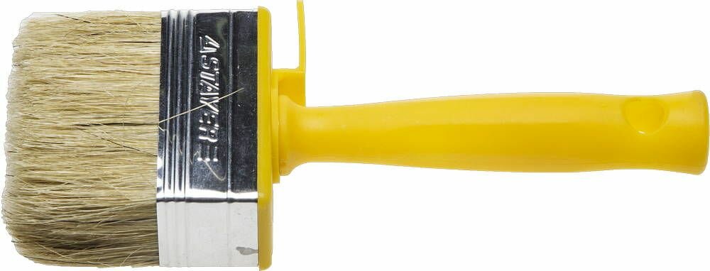 Макловица STAYER Universal MINI, 3 х 10 см, светлая натуральная щетина, пластмассовый корпус, все виды ЛКМ, Professional 0182-10