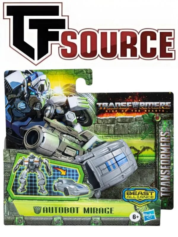 Трансформеры игрушки Hasbro Transformers: Rise of the Beasts Movie Battle Changers Autobot Mirage 11.5cm