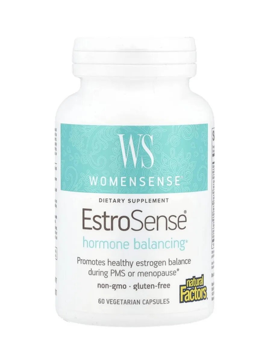 WomenSense, EstroSense, гормональный баланс, 60 капсул