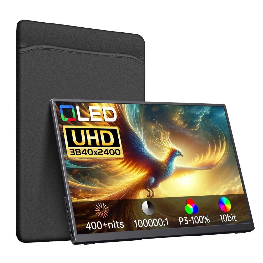 14-дюймовый портативный OLED-монитор 4K 16:10 ASUS