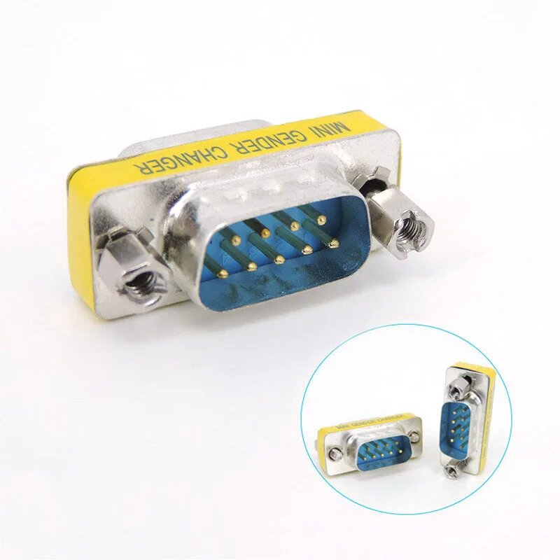 DB9 9pin VGA кабель-переходник Q1 male to male