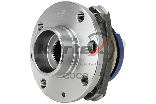 Ступица с подшипником передняя с ABS (4 болта) OPEL ASTRA G/ZAFIRA 98-05 KORTEX арт. KHB4219STD