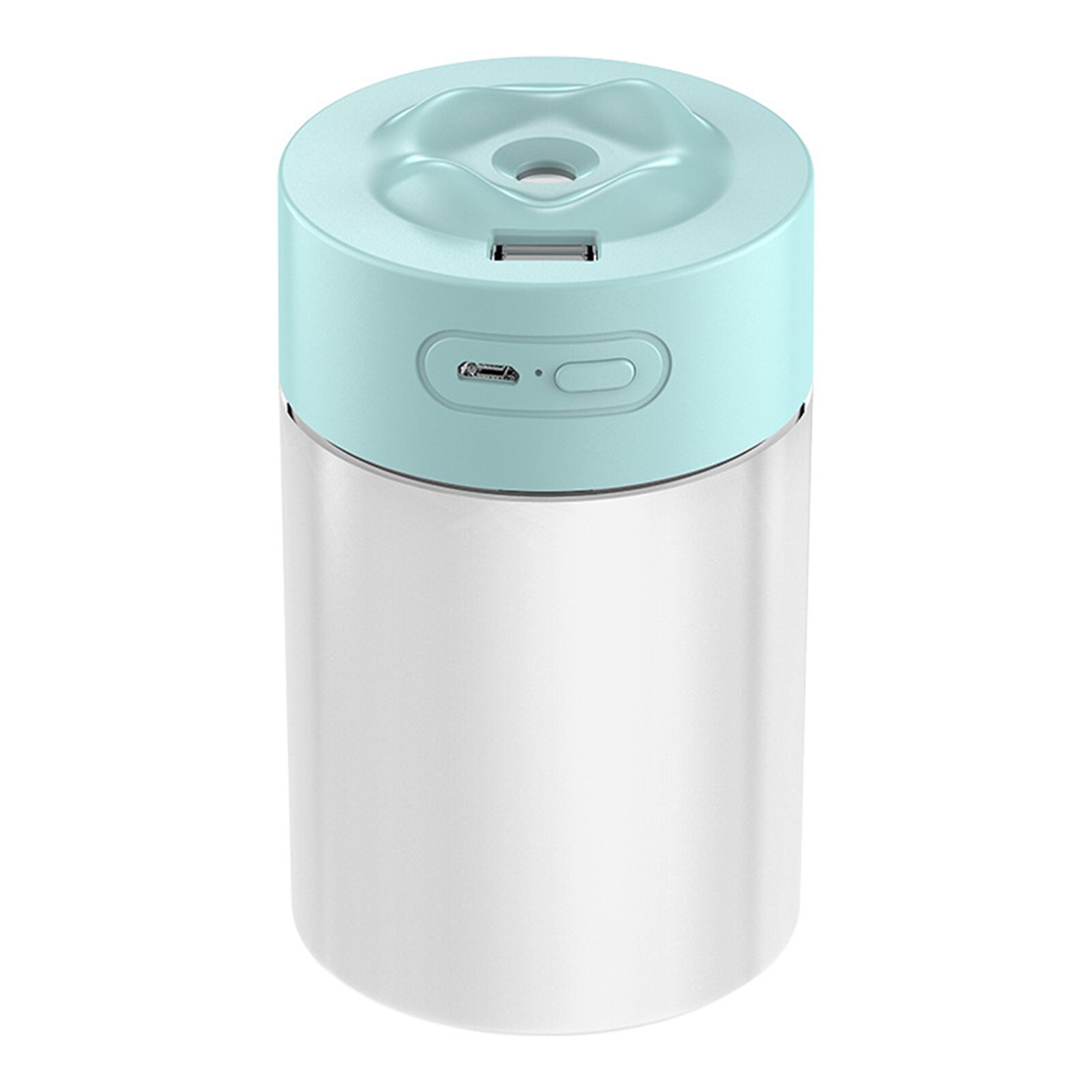USB Humidifier 220ML Large Capacity Quiet Design Mini Portable Desktop Mist With Night Light Green