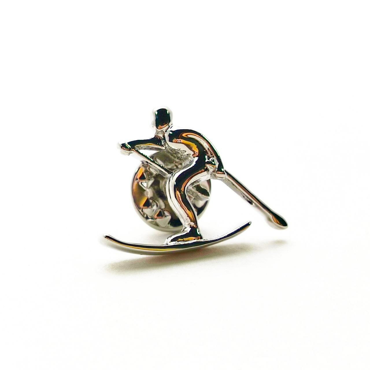 Значок на рюкзаки , одежду и кепки "Биатлон"/ Премиум линейка значков