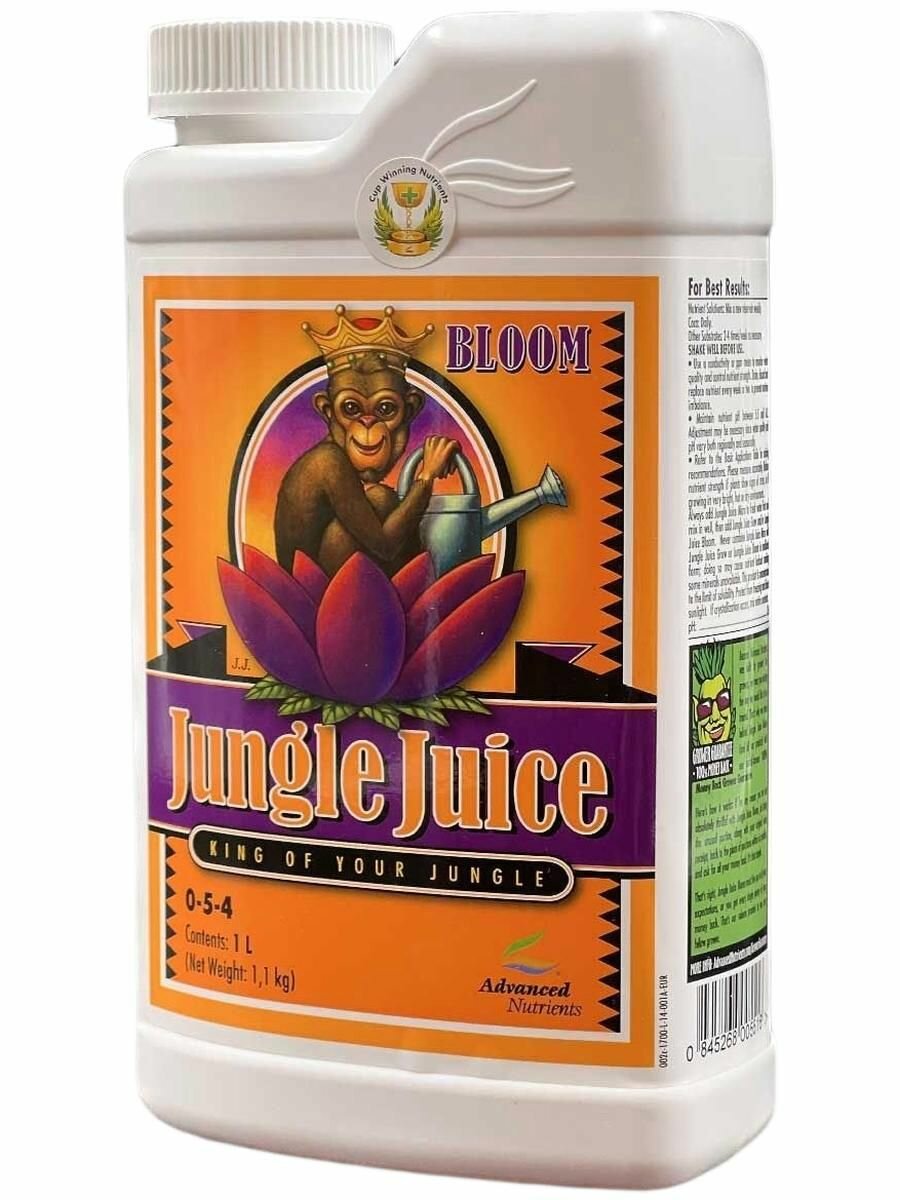 Базовое удобрение Advanced Nutrients Jungle Juice Bloom 1 л — фото 1