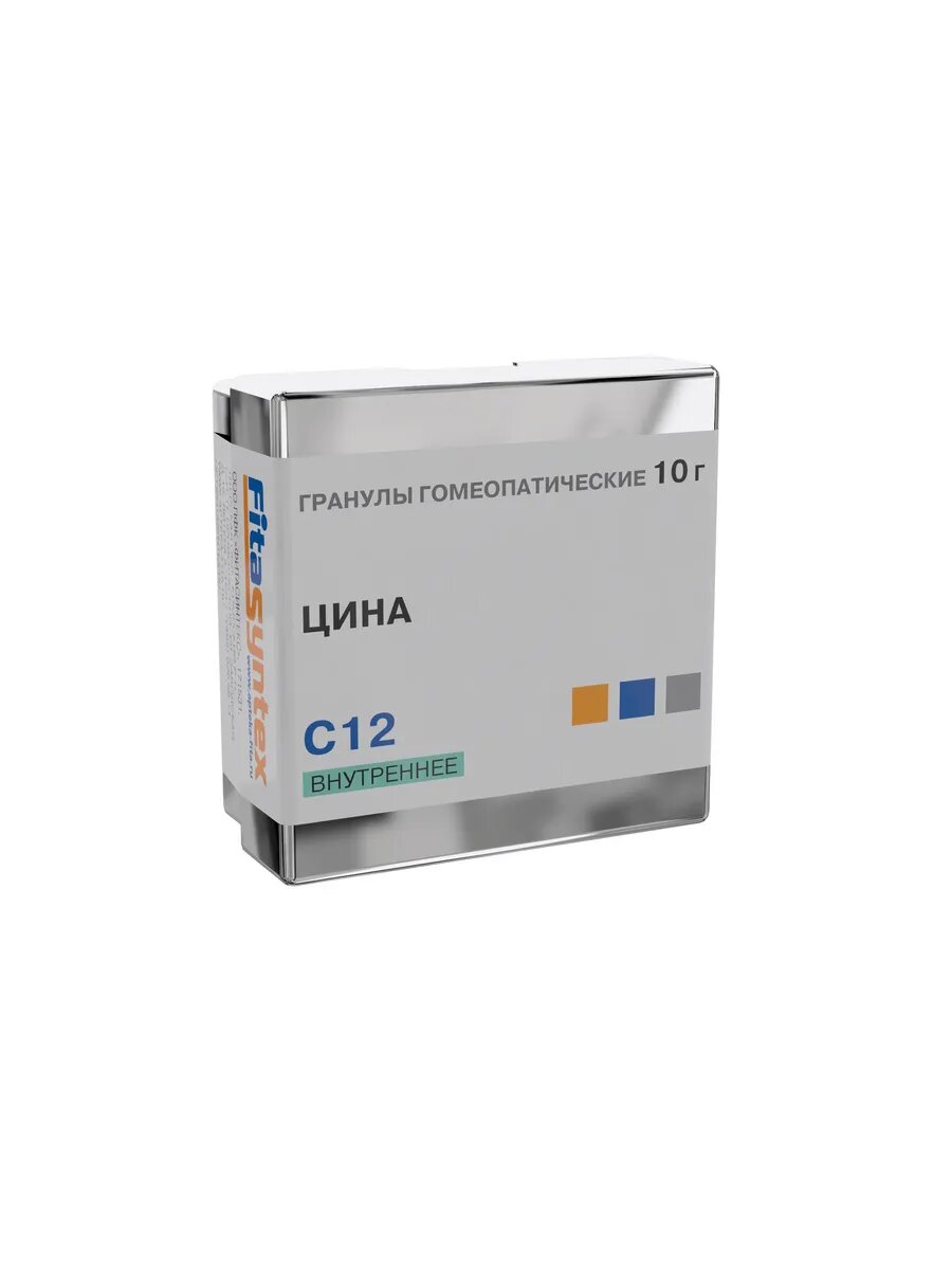 Цина С12, гранулы гомеопатические моно, 10 грамм , Фитасинтекс