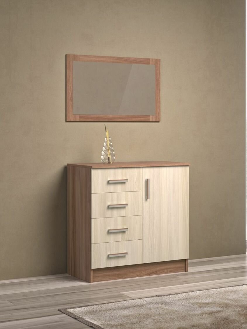 ЛДСП Комод К800-1Д Ясень Шимо (Эра)