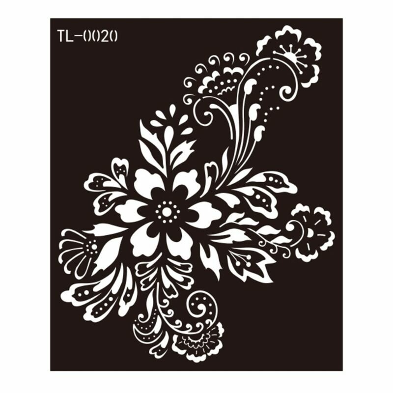 Временные тату хной, - TL0020