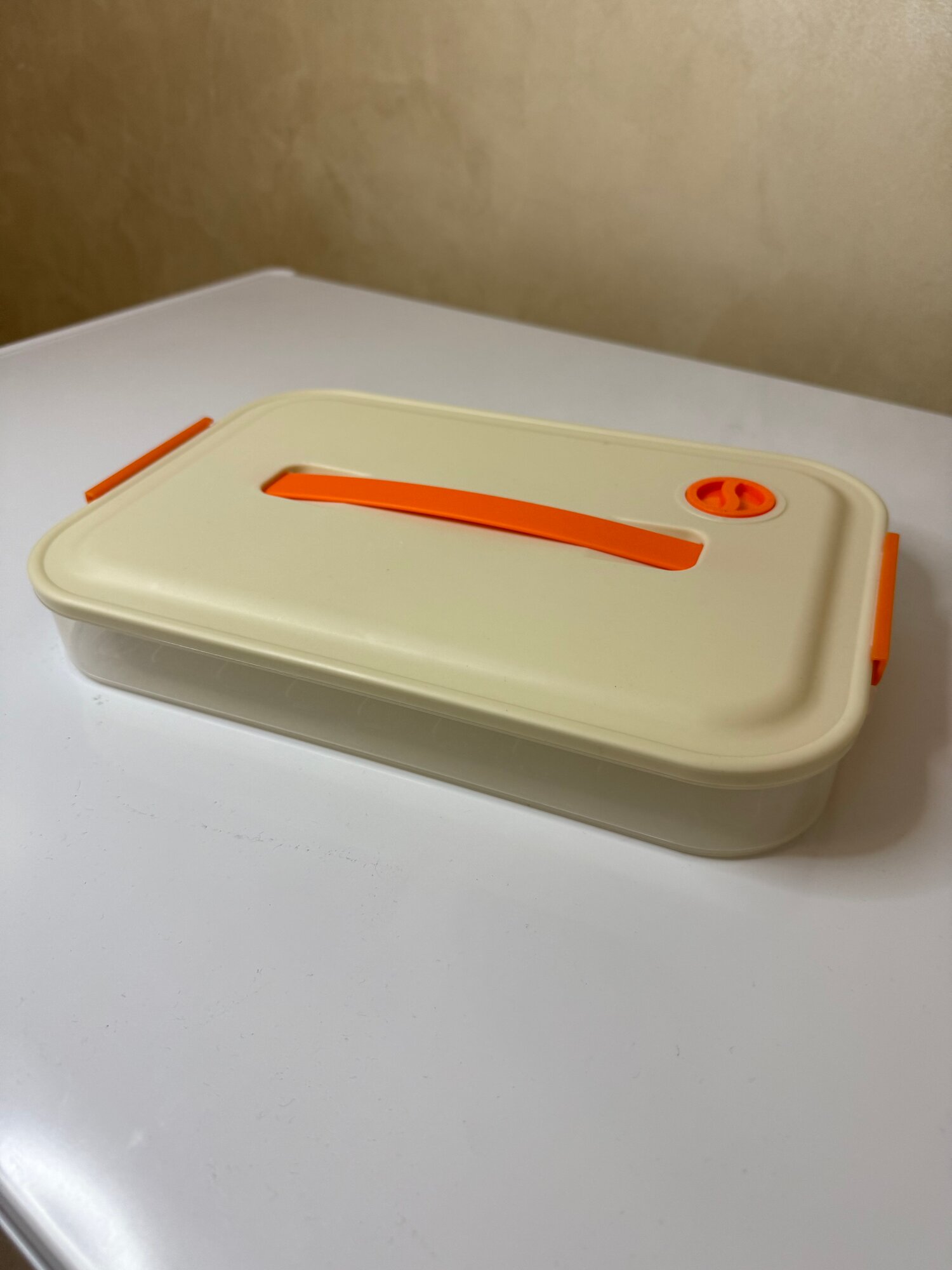 Контейнер, для заморозки продуктов, пластик, крышка, 32 см x 22 см x 5 см