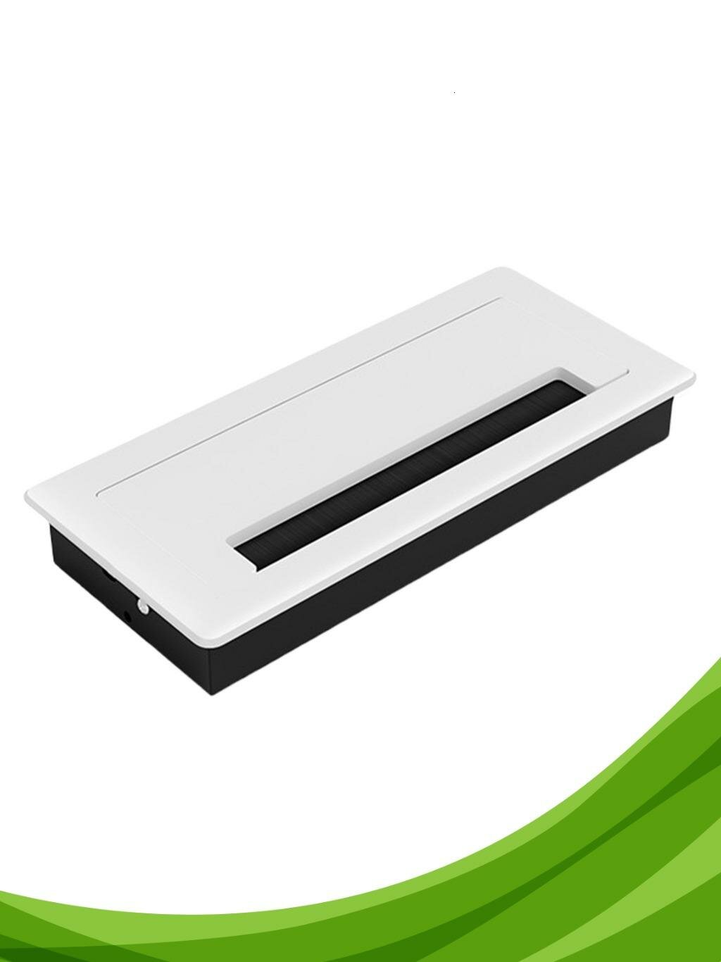 Металлические кабельные громметы для стола, 20 на 9 см