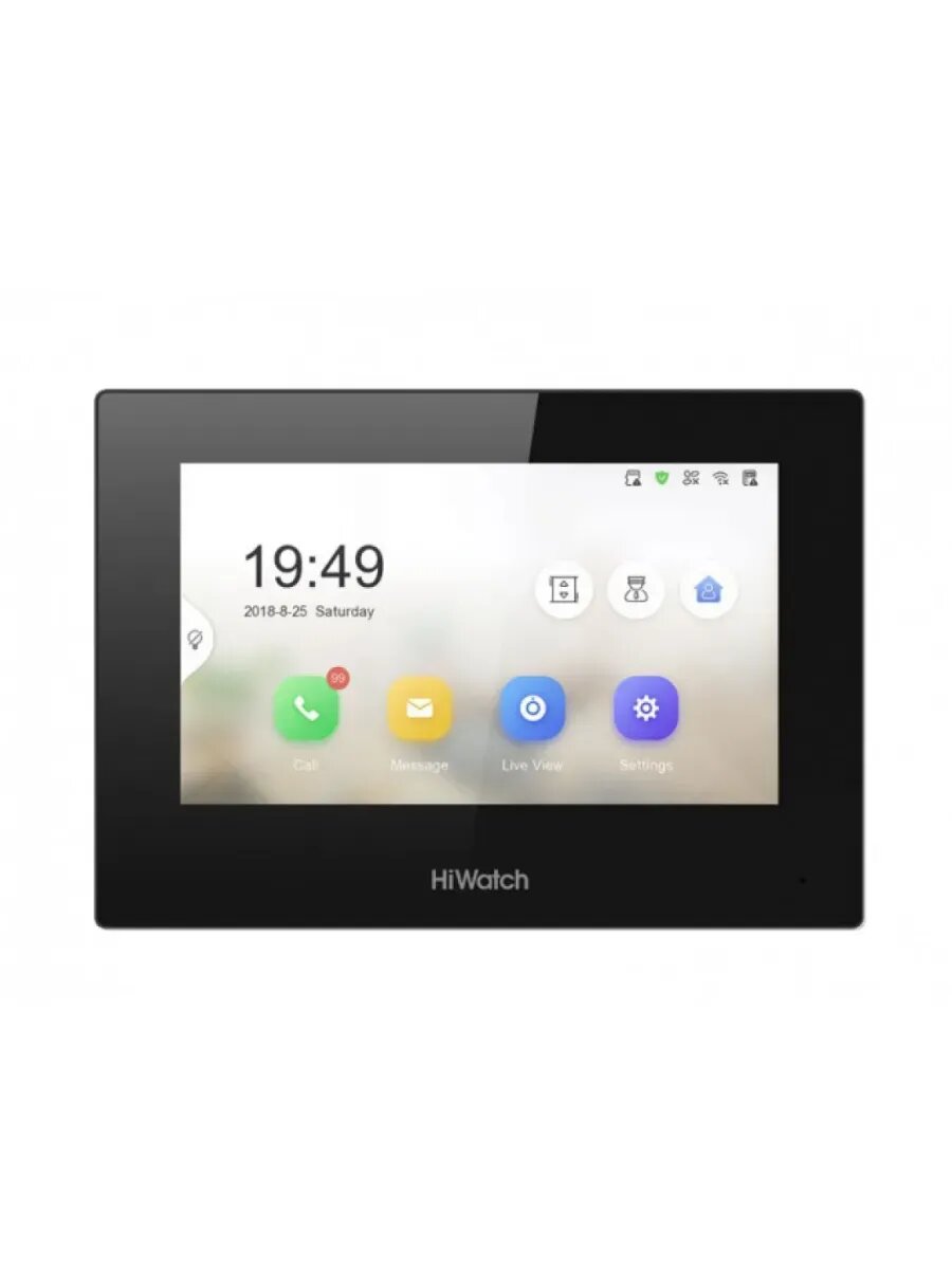 Видеопанель 7" 1024 x 600 VDP-H2211B DC12В/PoE