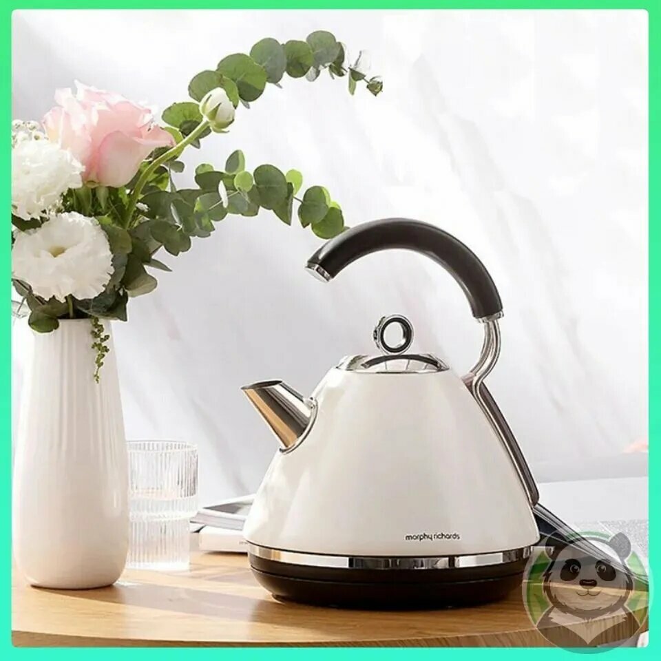 Morphy Richards Электрический чайник 1,5 л, молочно-белый, белый