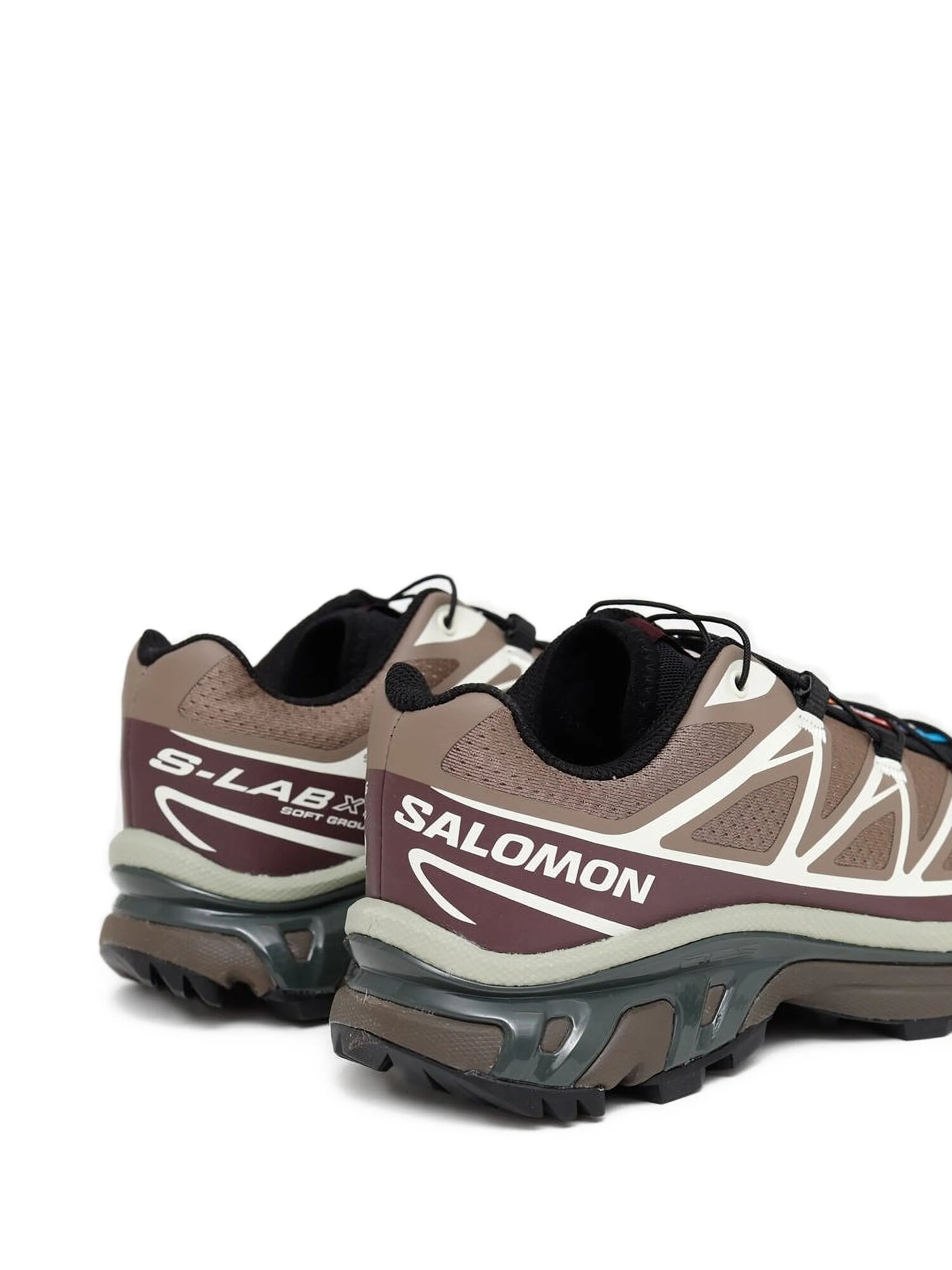 Кроссовки Salomon XT-6, размер 9 UK, коричневый/серый/оранжевый — фото 1