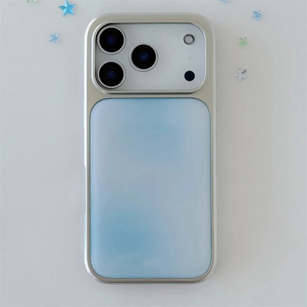 Чехол для iPhone 15 Blue, мягкий эпоксидный материал