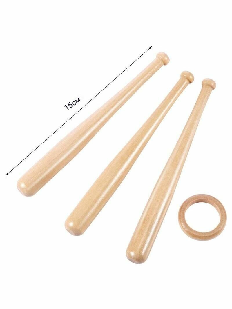 Деревянная бейсбольная бита