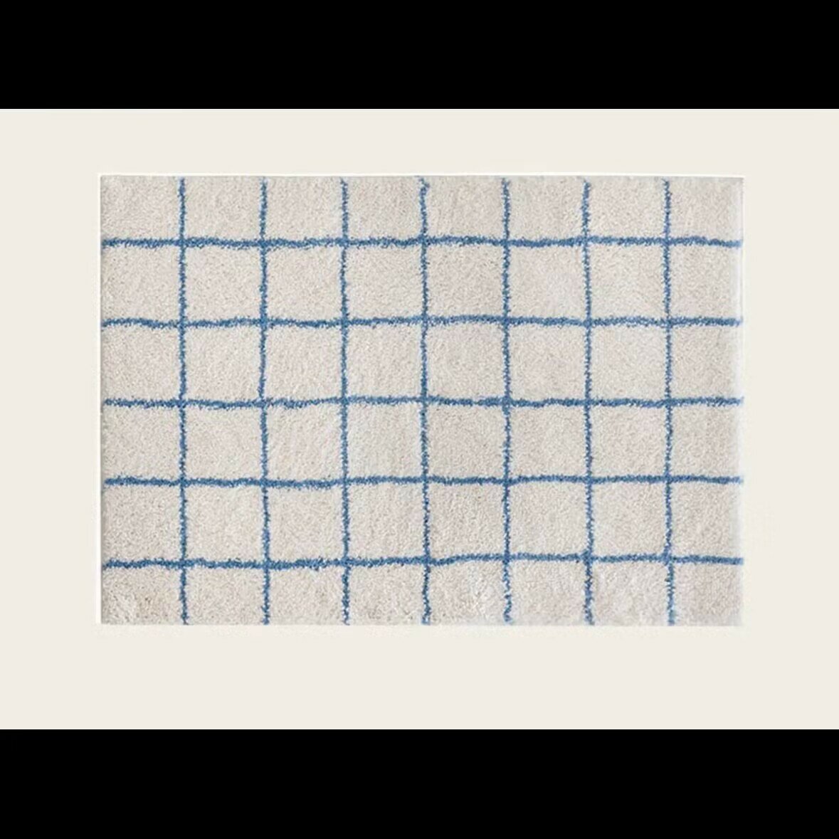 Коврик с бархатным покрытием в корейском стиле, простой дизайн, подходит для спальни, гостиной и ванной комнаты.