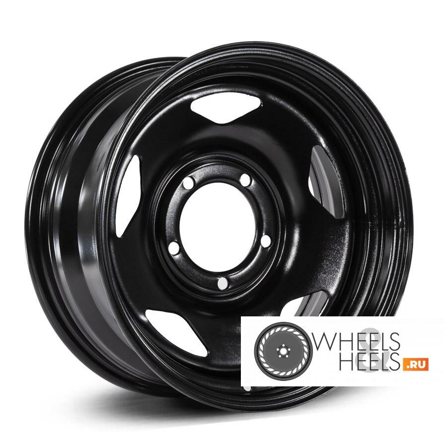 Диск автомобильный стальной TREBL OFR-3 16x7 5x139.7 et-20 dia110.1 Черный
