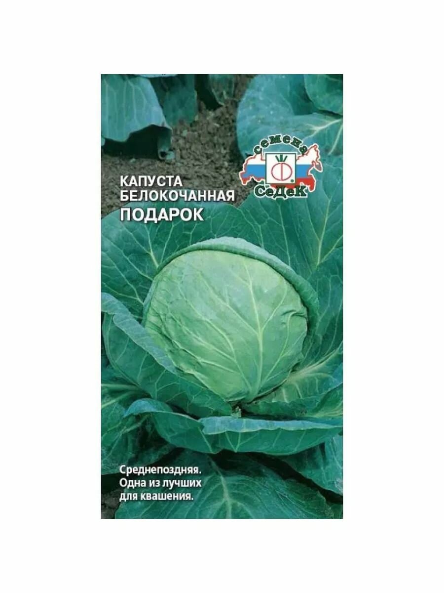 Капуста Подарок Б/К цв. п 0,5г ср/позд Седек