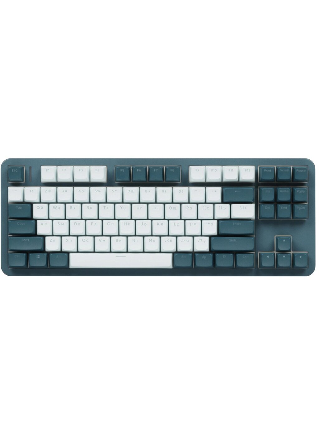 Клавиатура проводная Red Square Alumix TKL SE Blue, механическая, скелетон