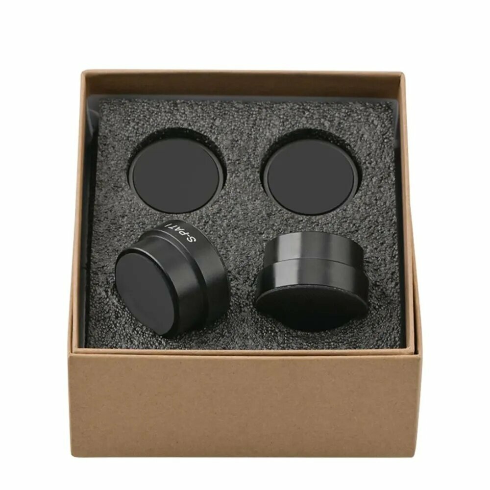 Алюминиевые амортизирующие ножки для колонок - черные, малые (4 шт.)