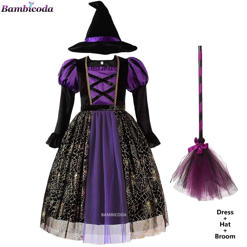 Платье ведьмы BAMBICODA для девочек 7-8T(130), c2