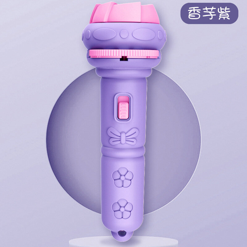 Ночной рынок, популярный мультяшный проекционный фонарик, уличный ларек, бестселлер, детская образовательная игрушка, 32 изображения, светящийся разноцветный фонарик