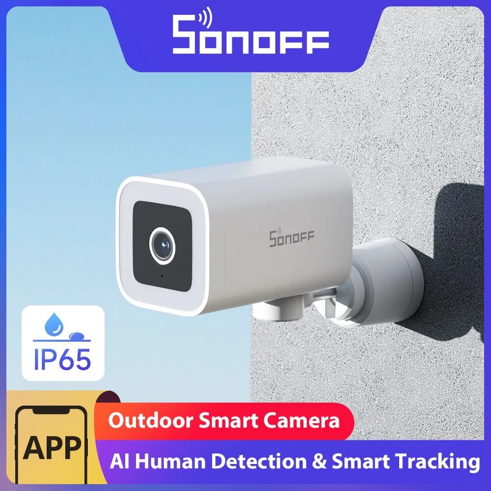 SONOFF CAM-B1P наружная смарт-камера безопасности