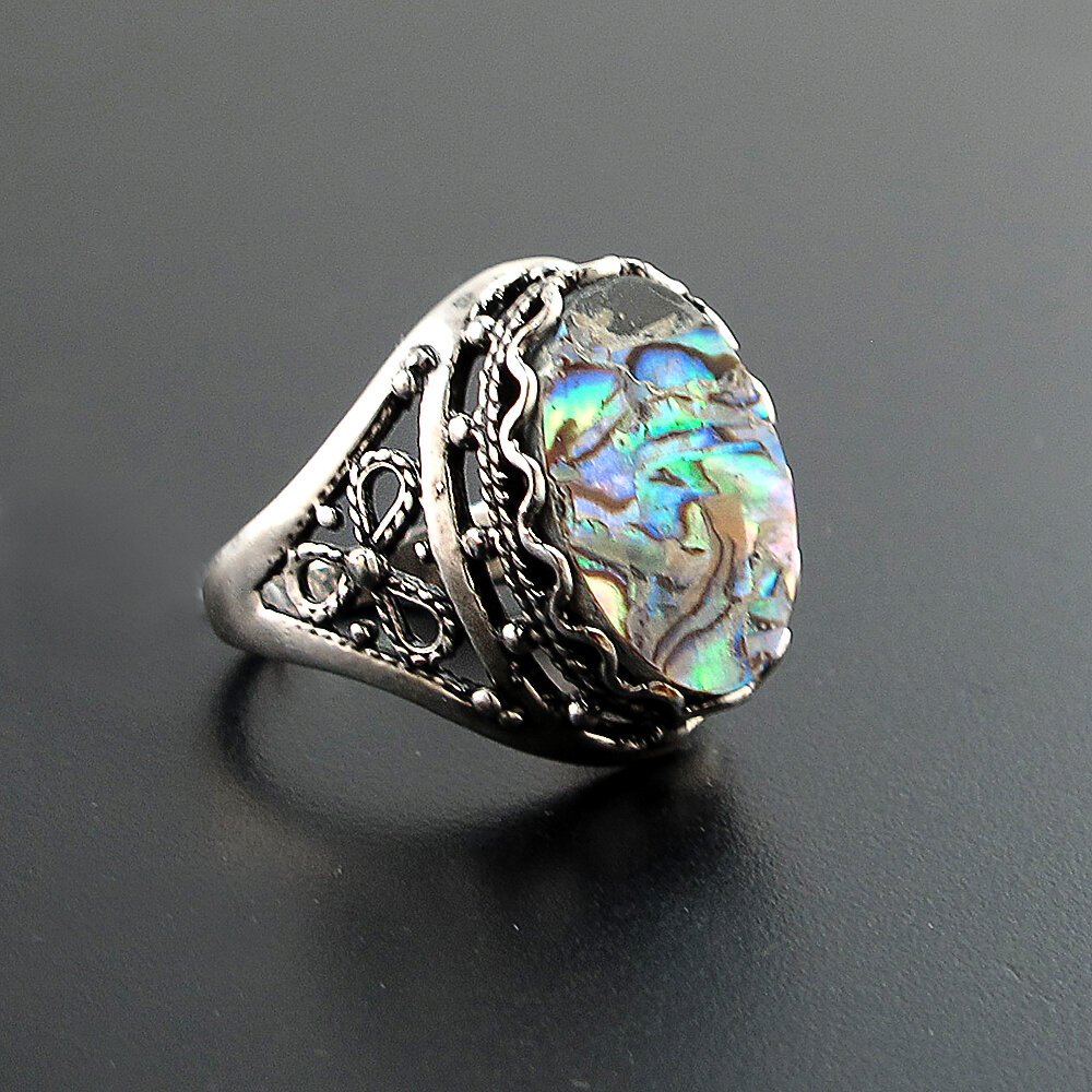 Кольцо, перламутр